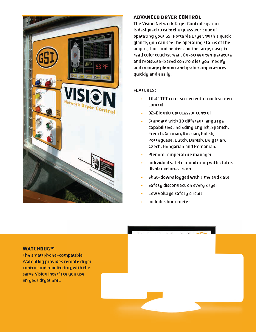 500BPH Portable Drying System