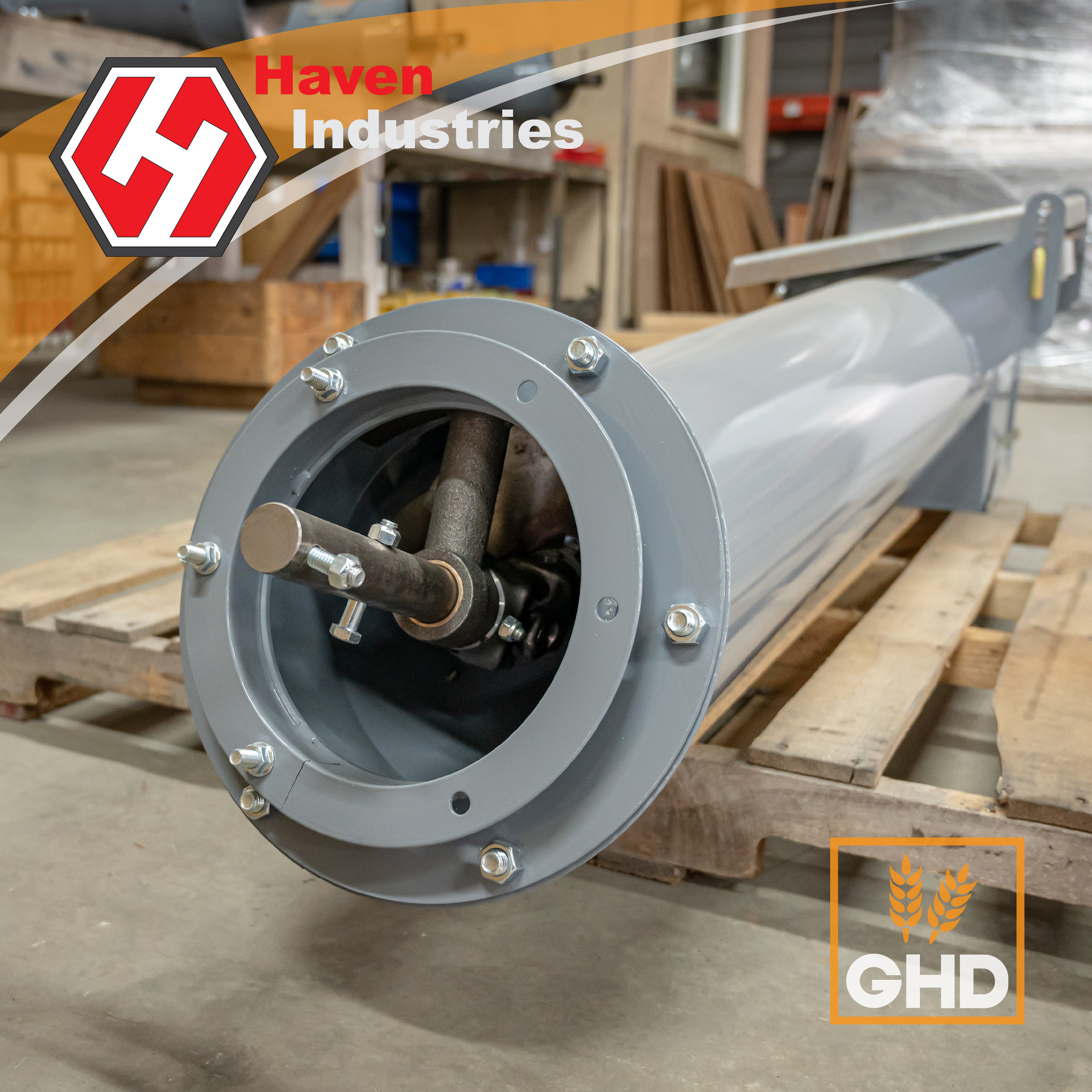 Grain Saver Inclined Round Tube Powerheads