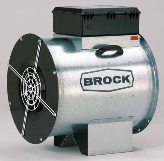 Brock Low Speed Centrifugal Fans