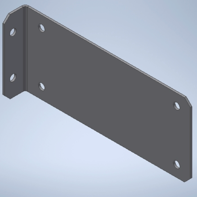 Scoop-SQ Duct Hinge Bracket