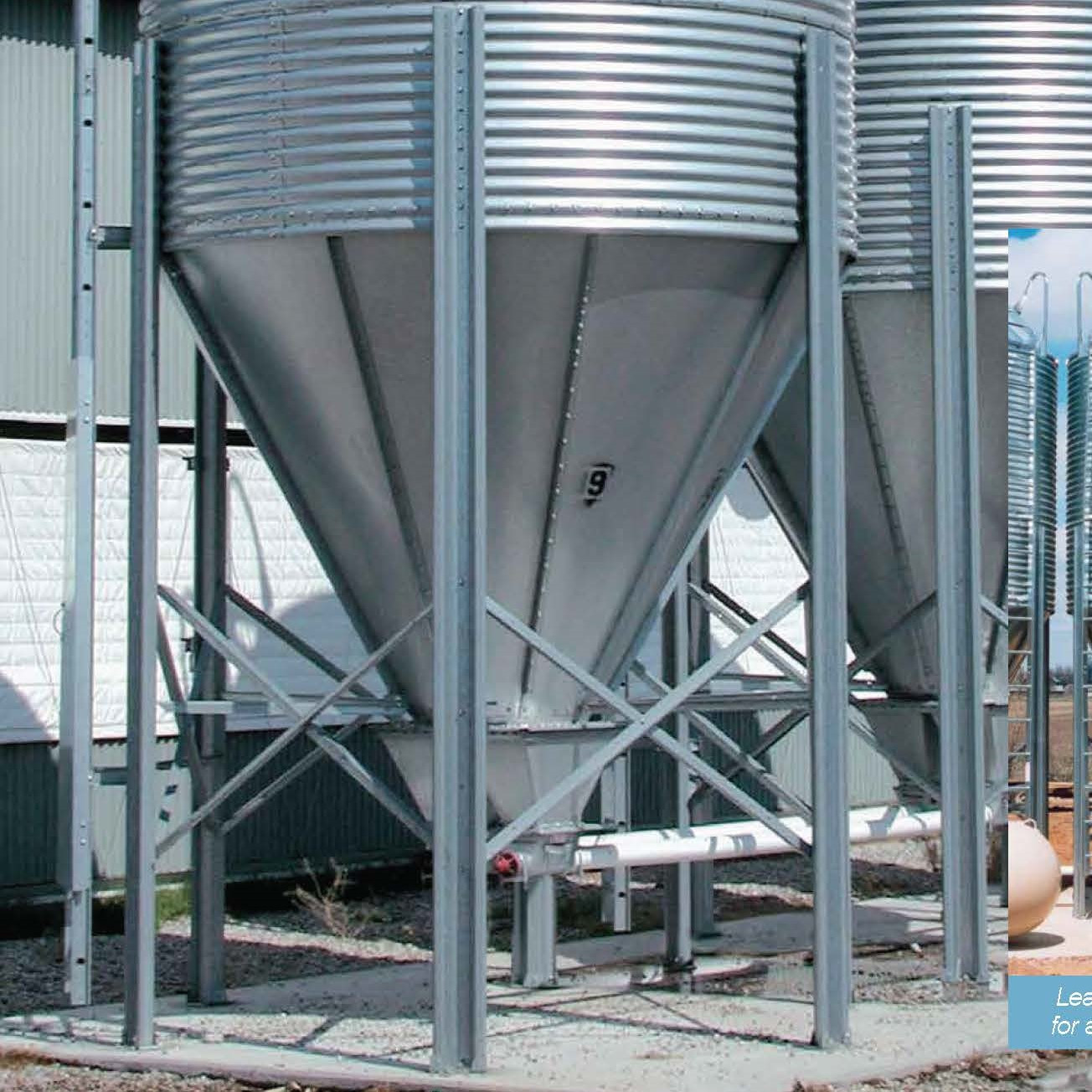 Brock Hopper Feed Bins