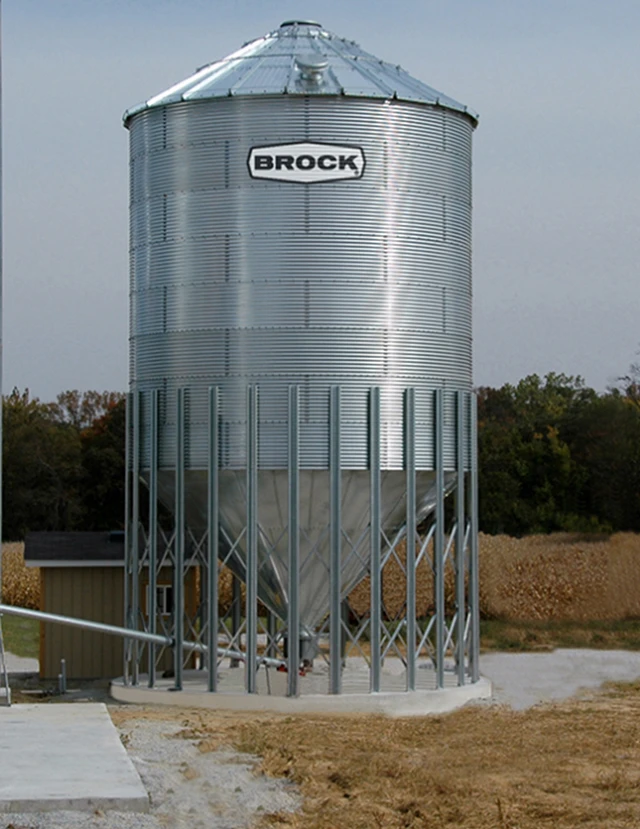 Brock Hopper Feed Bins