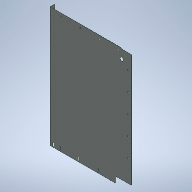 Front-Left Hand-Return Air Duct Panel