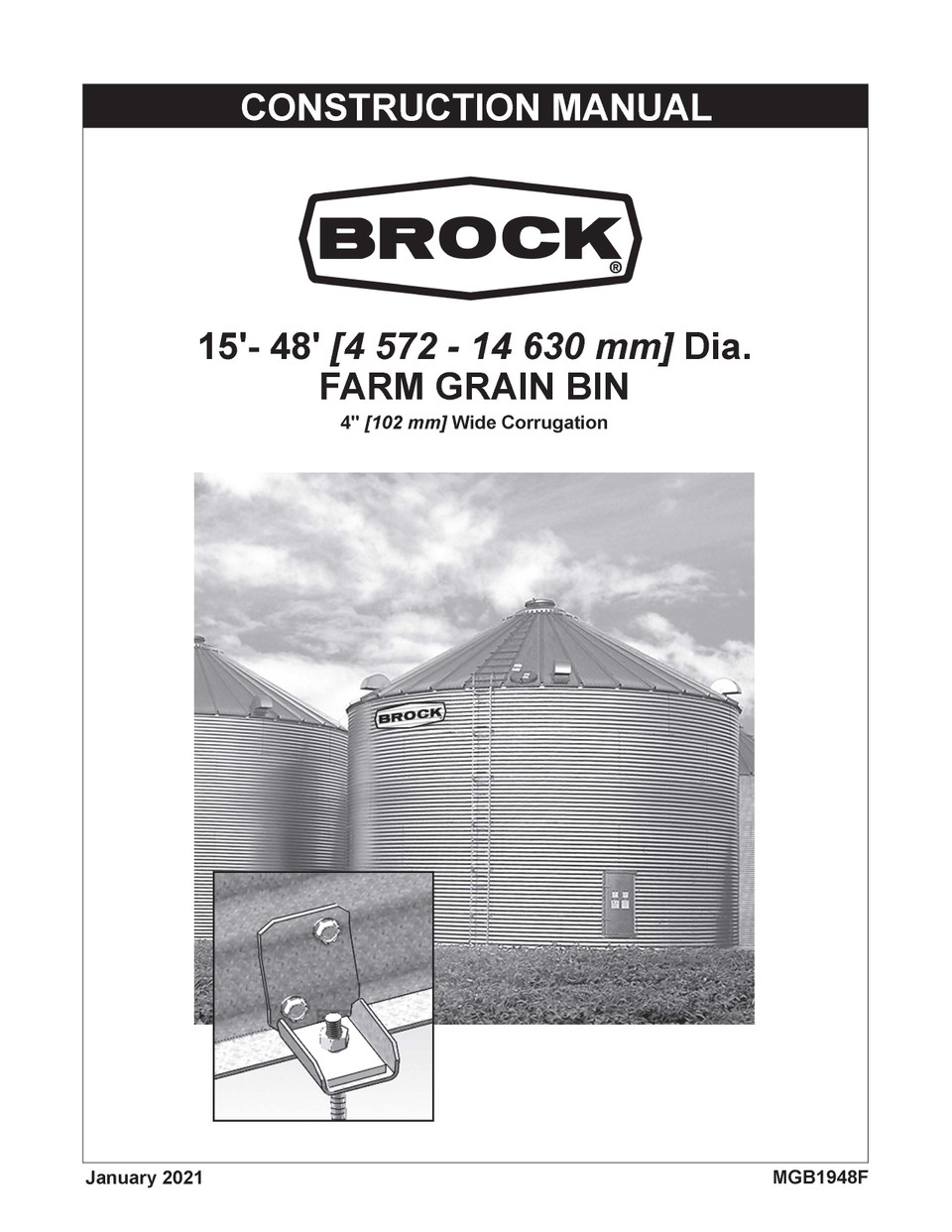 Brock Grain Bin Tank