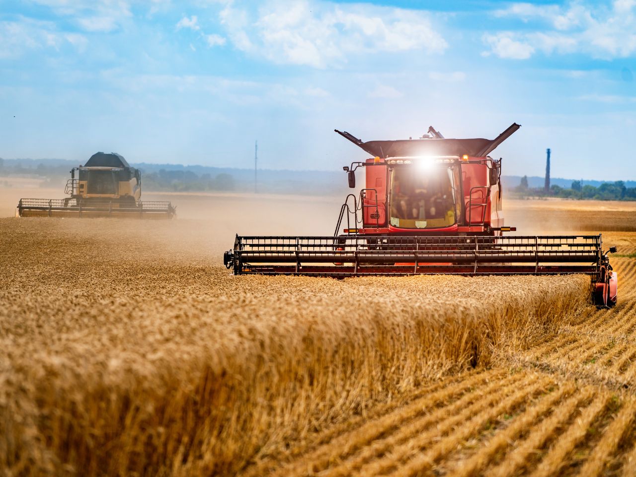 A Quick History Of The Grain Harvesting Process Grain Handling Direct