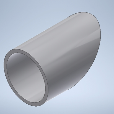 Angled Upper-Upper Grain Sample Tube