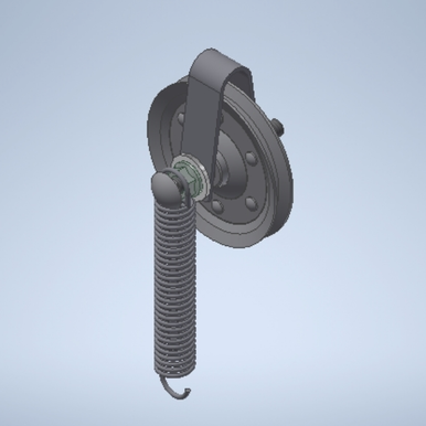 Pulley Subassembly-Upper Grain Sampler