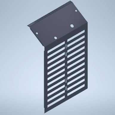 Free Air Inlet-Fan Shroud Panel