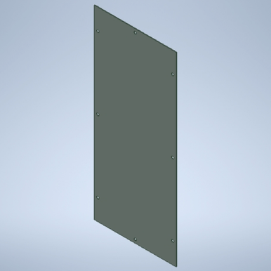 Patch-Belt Opening-Fan Shroud Panel