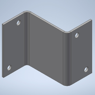 Left Hand Z Catwalk Bracket