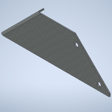 Right Hand-Post To Handrail Gusset