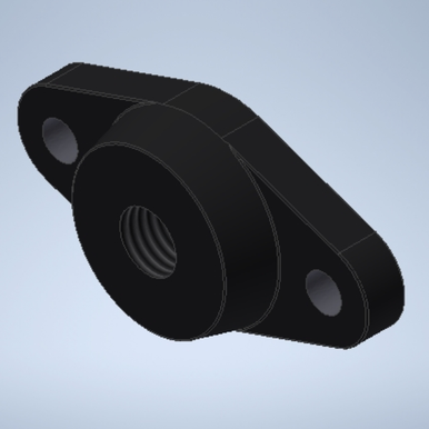 Idler Fixed Flange Bracket