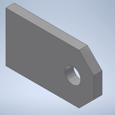Plate-Top & Bottom-Hitch Pin Br