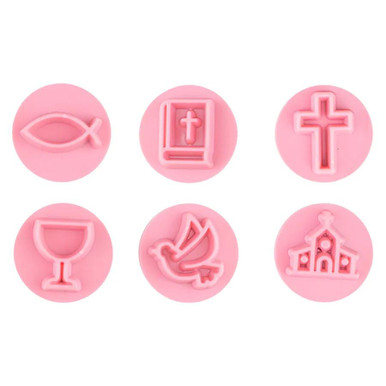 Baptism | Christening Stamps (7 pc) by BlueStar | Code 412161