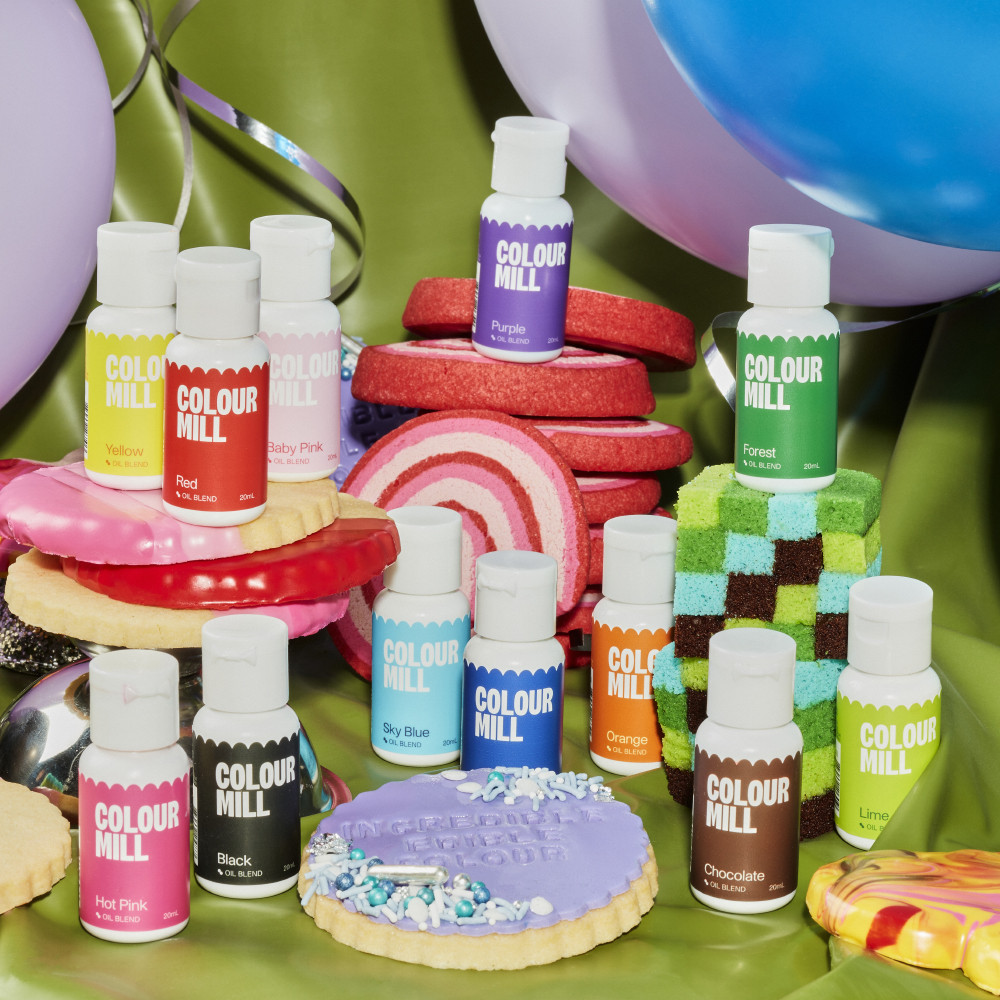 Colour Mill Oil-Blend Food Coloring, 20 Milliliters, Kickstarter Pack