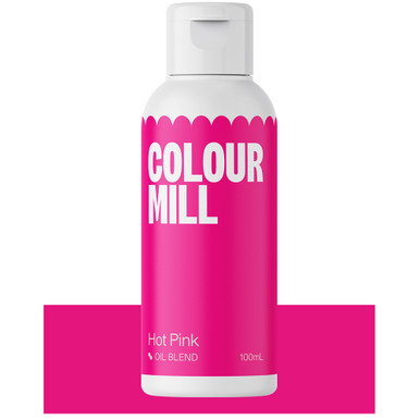Colour Mill Oil-Blend Food Coloring, 20 Milliliters, Hot Pink