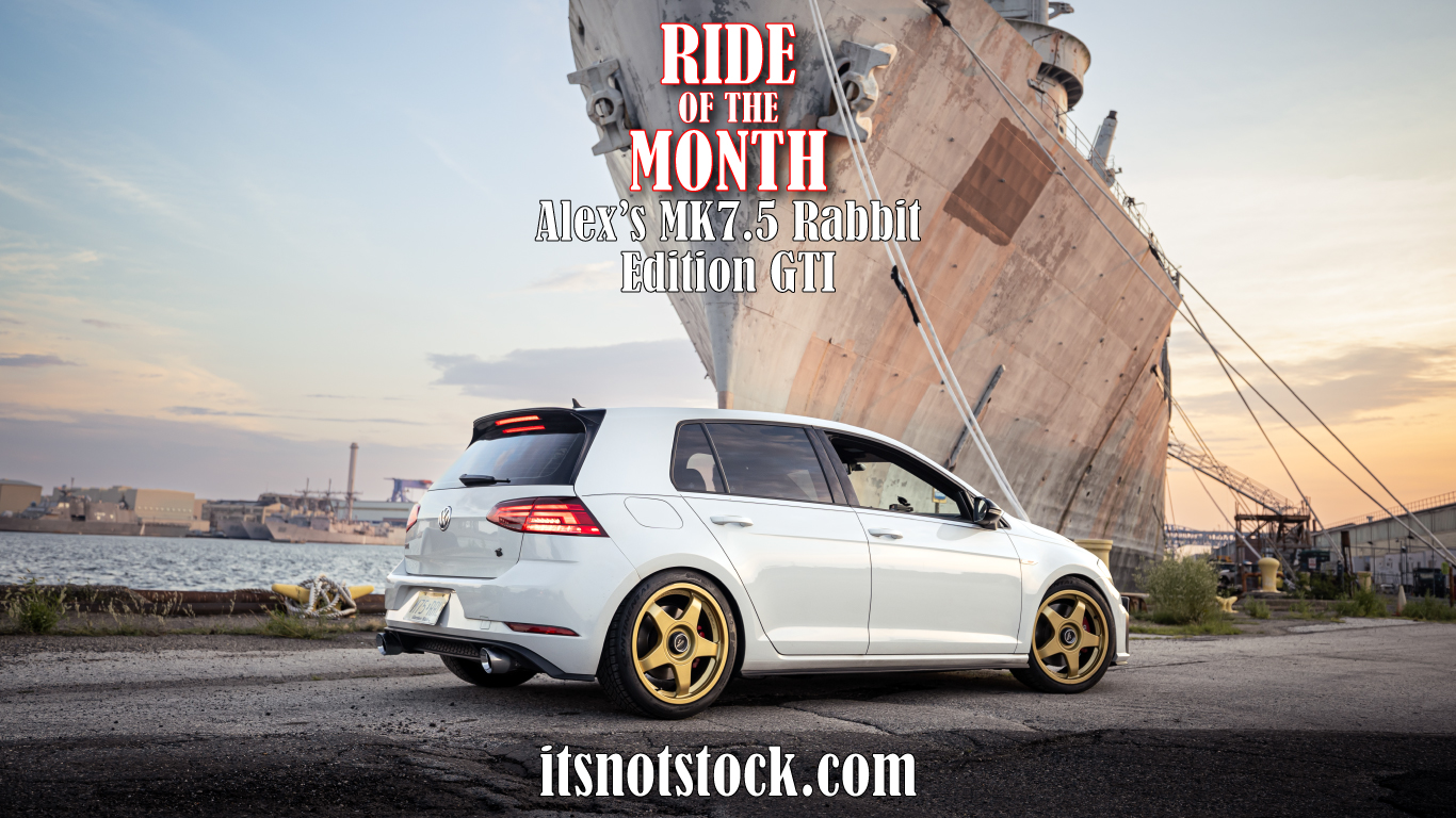 Ride of the Month - Alex's MK7.5 Rabbit Edition GTI - January 2025 - It ...