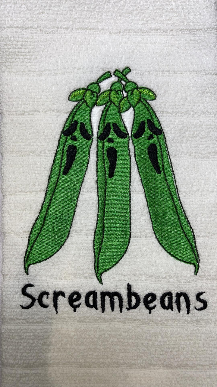 Screambeans Embroidery Design ***DIGITAL DOWNLOAD*** - DD2BD
