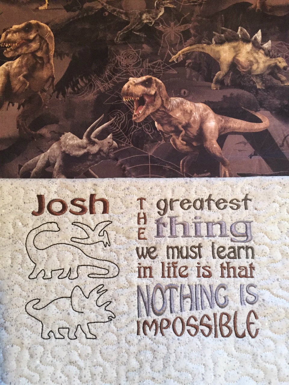 Nothing is Impossible Book Pillow Embroidery Design ***DIGITAL DOWNLOAD ...