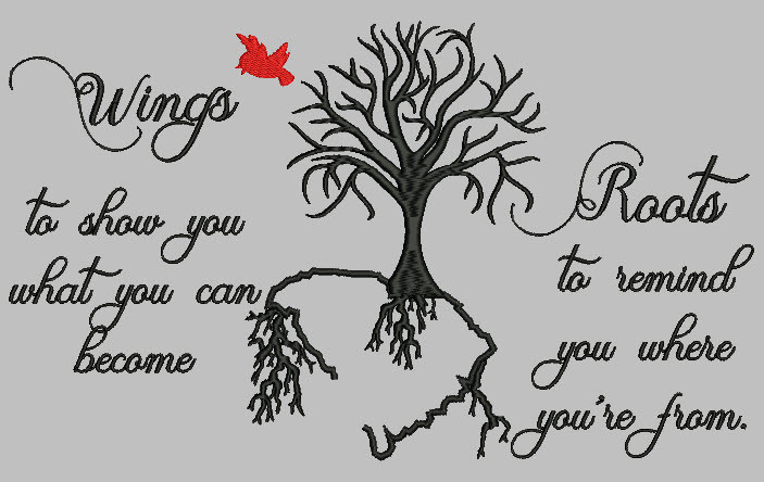 South Carolina Roots Filled Embroidery Design ***DIGITAL DOWNLOAD ...