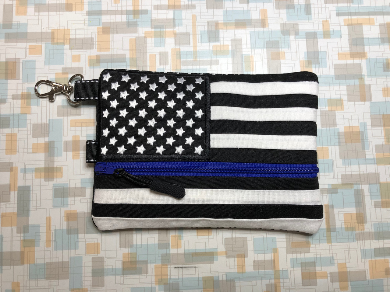 ITH Thin Blue Line Applique Bag/Purse ***DIGITAL DOWNLOAD*** - DD2BD