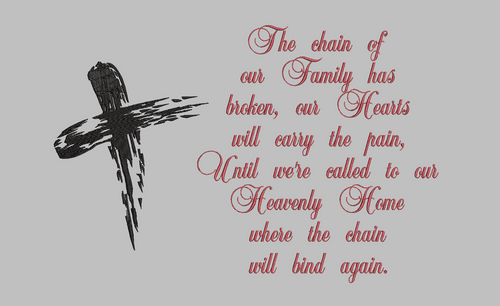 Family Chain Embroidery Design ***DIGITAL DOWNLOAD*** - DD2BD