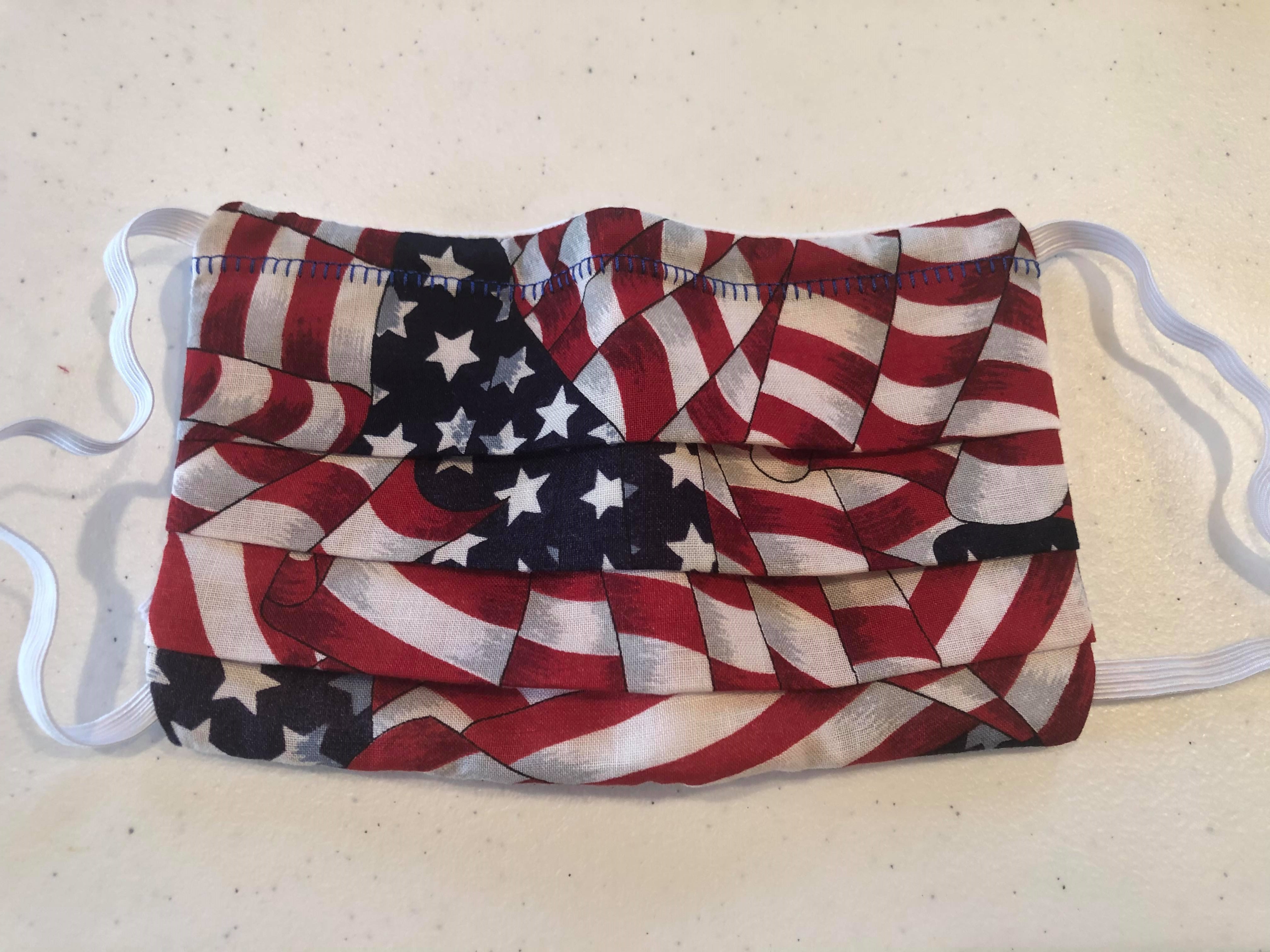 ITH Face Mask with Wire Pocket - Pre-Pleated - DD2BD