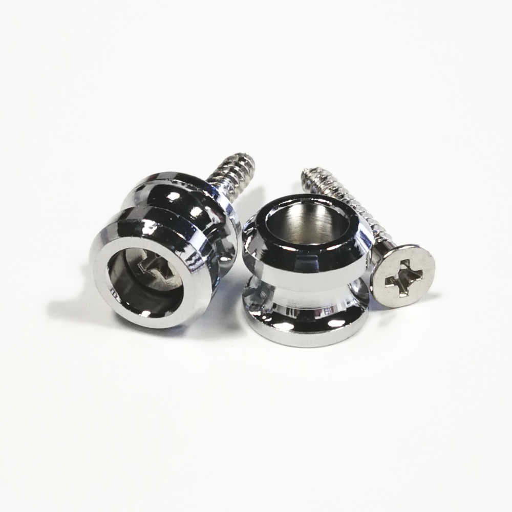 Schaller Style Strap Buttons - Chrome (pair) - Canada