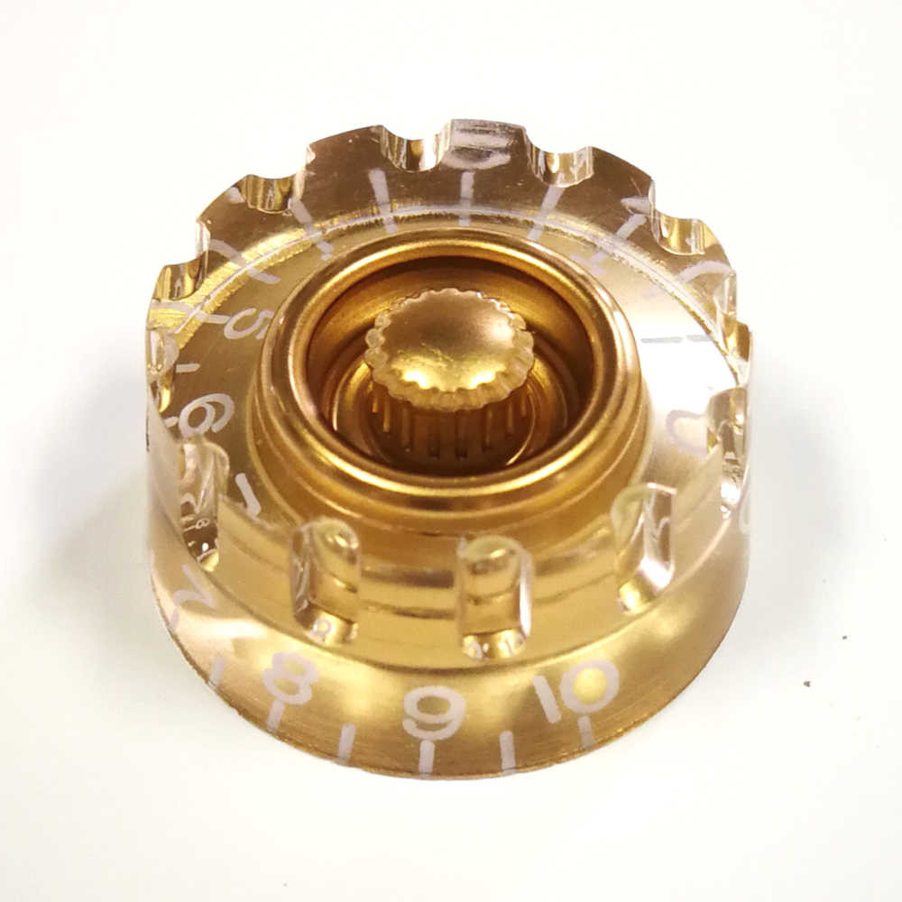 Knurled Speed Knob - 18-spline Gold - Canada