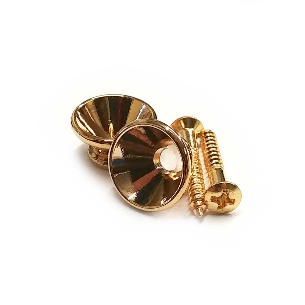 Large Strap Buttons - Gold (pair) - Canada