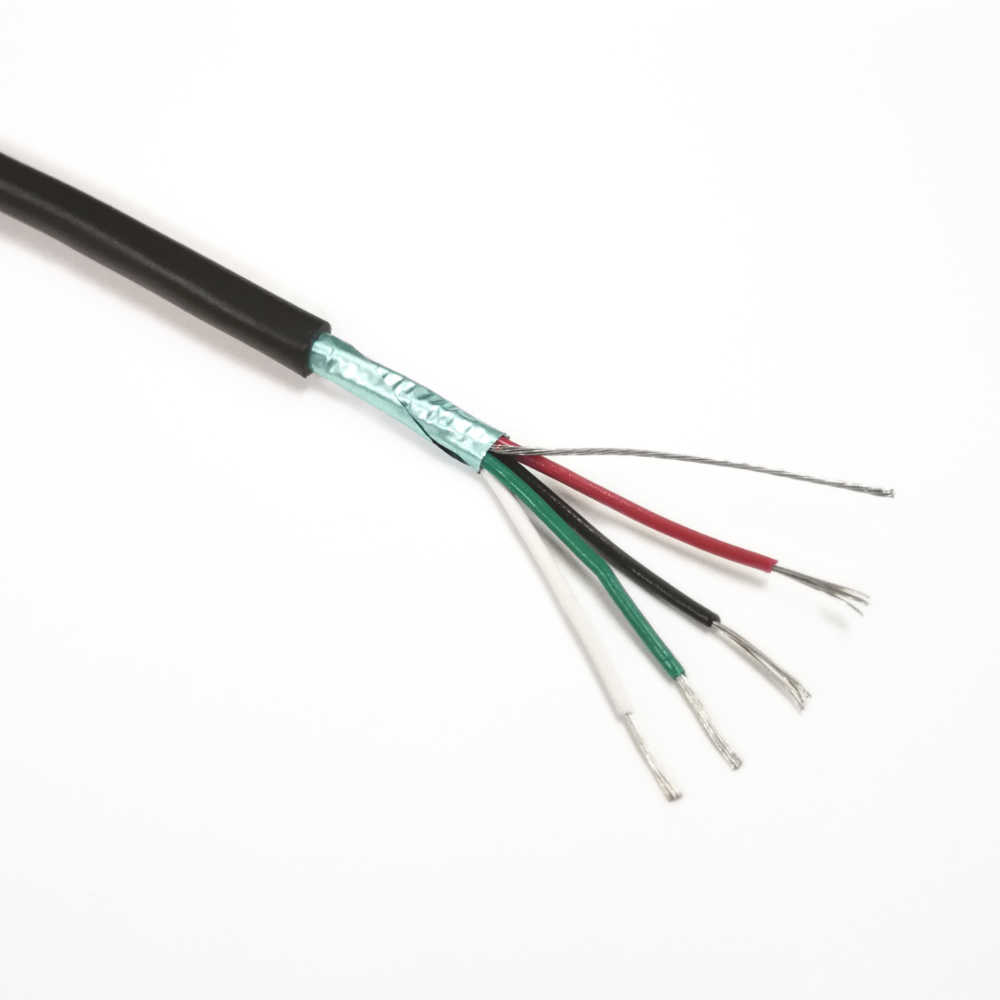 4-Conductor Shielded Wire for Pickups - By Foot - Canada