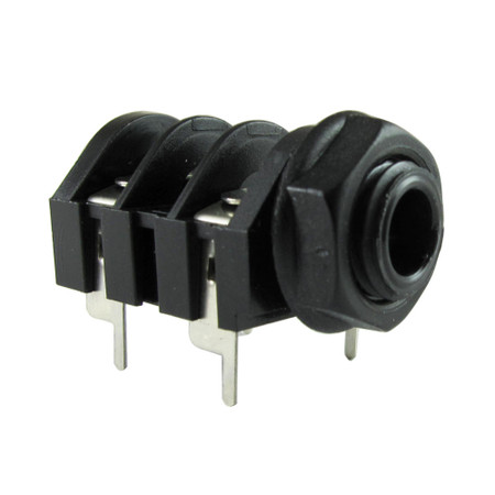 Cliff S2 - 1/4" Mono Switching Jack (4 lug; L-Leg PCB) - Canada