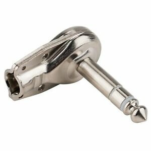 Switchcraft #238X - 1/4" Stereo Right Angle "Pancake" Plug - Canada