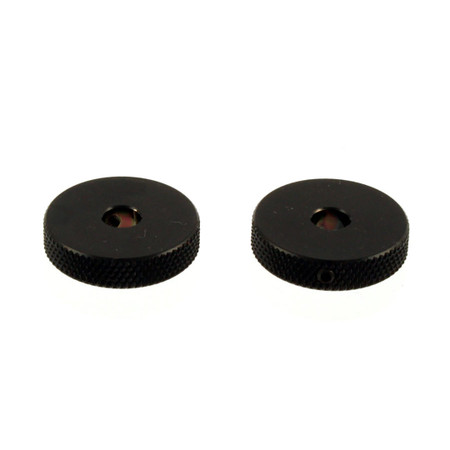 Black Roller Knob Set - For 6mm (pkg 2) - Canada