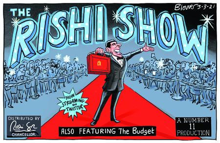 38924217-Blower Cartoon The Rishi Sunak Show Now streaming on twitter ...