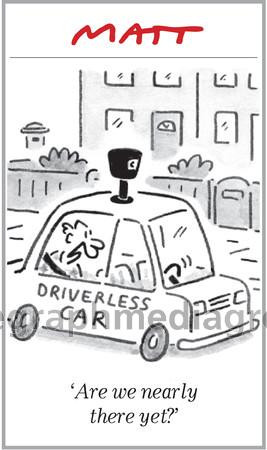 30041476-Matt Cartoon Driverless Car Are we nearly there yet ...