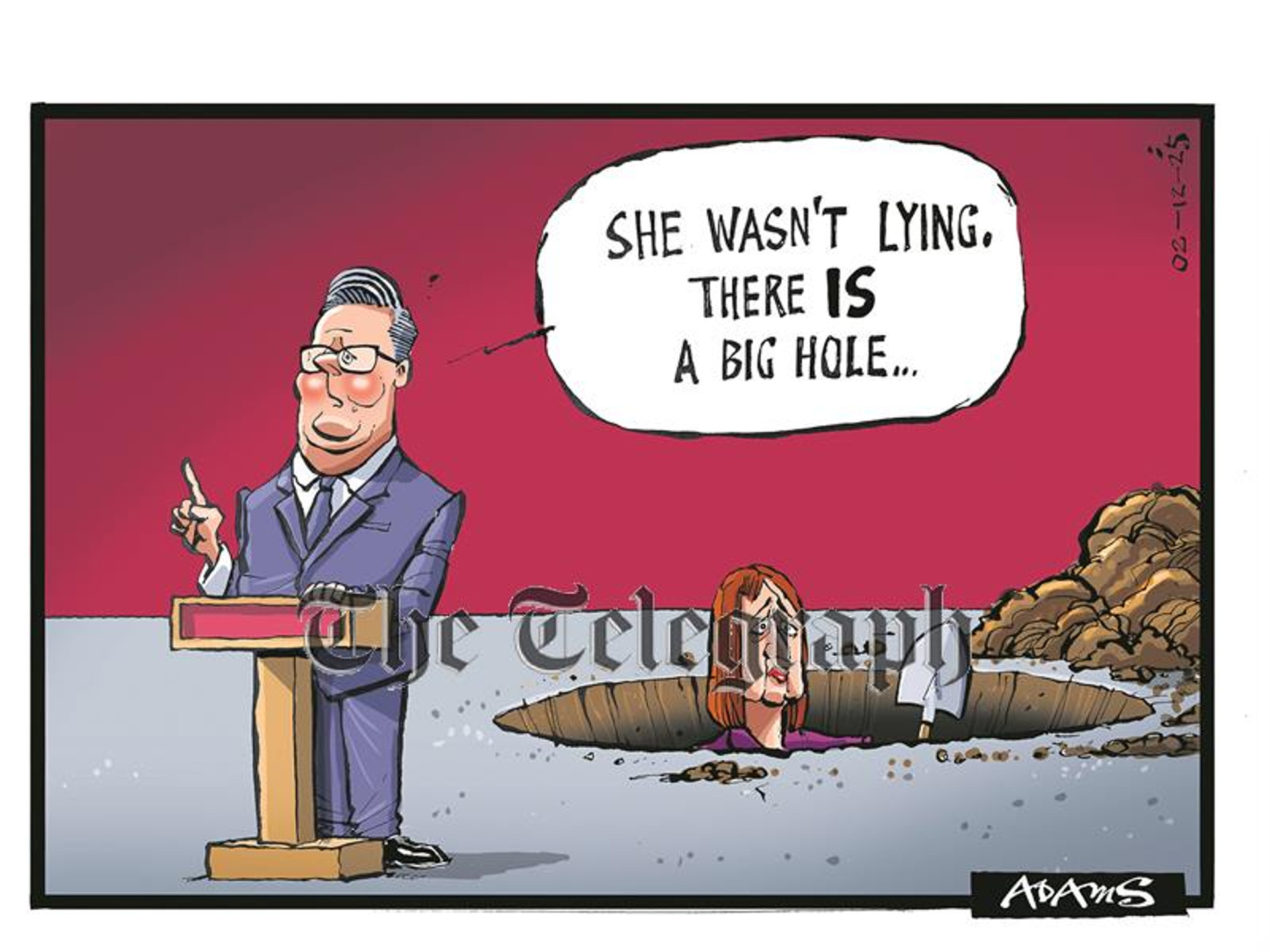 Adams Cartoons - Page 1 - Telegraph | Newsprints