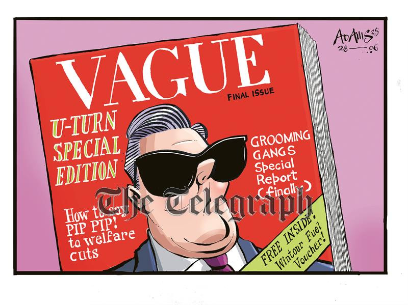 Adams Cartoons - Page 1 - Telegraph | Newsprints