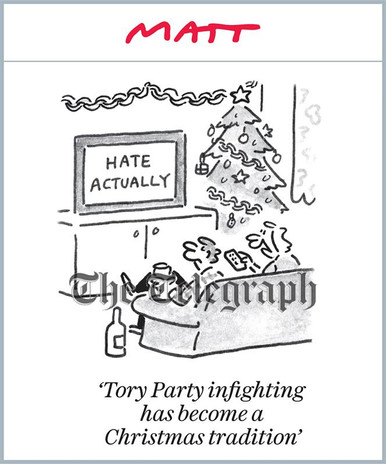 39904305-Matt Cartoon Hate Actually Tory Party infighting has become a ...