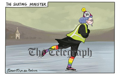 39936539-The Skating Minister 6th March 2024 - Telegraph | Newsprints
