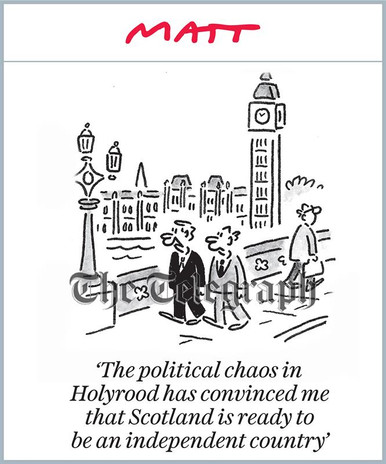 39962085-Matt Cartoon The political chaos in Holyrood has convinced me ...
