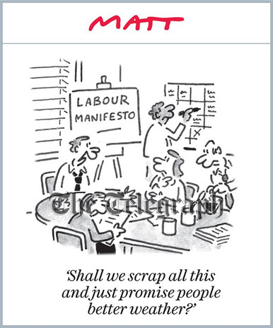 39985688-Matt Cartoon Labour Manifesto Shall we scrap all this and just ...
