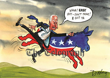 39995863-Davey Cartoon Whoa! Easy boy - don't panic! I got ya Whoa EASY ...
