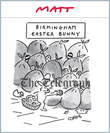 40257748-Matt Cartoon Birmingham Easter Bunny 419524115_Matt Pritchett ...