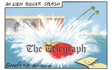 40257747-Blower Cartoon An Even Bigger Splash After Hockney 419595228 ...