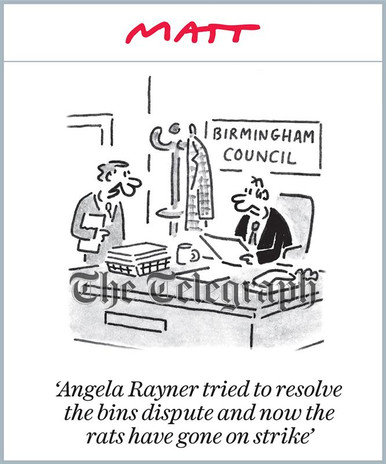 40282107-Matt Cartoon Birmingham Council Angela Rayner tried to resolve ...