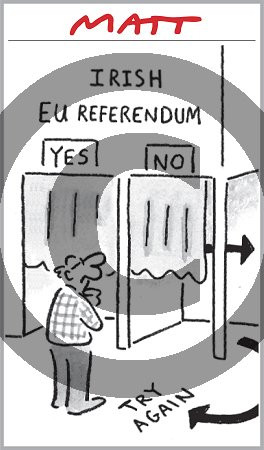 13047946-Matt Cartoon Irish EU Referendum - Telegraph | Newsprints
