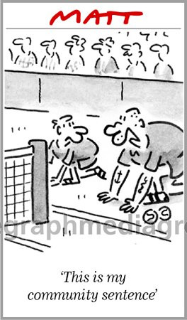 15255724-Matt Cartoon Inside This is my community sentence - Telegraph ...
