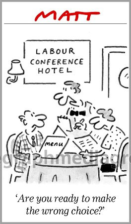 16047306-Matt Cartoon Labour Conference Hotel Are you ready to make the ...