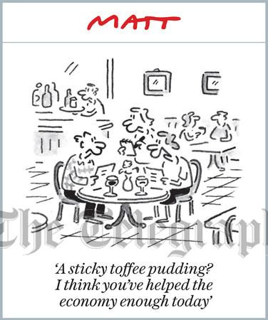 38680215-Matt Cartoon A sticky toffee pudding? I think you ve helped ...